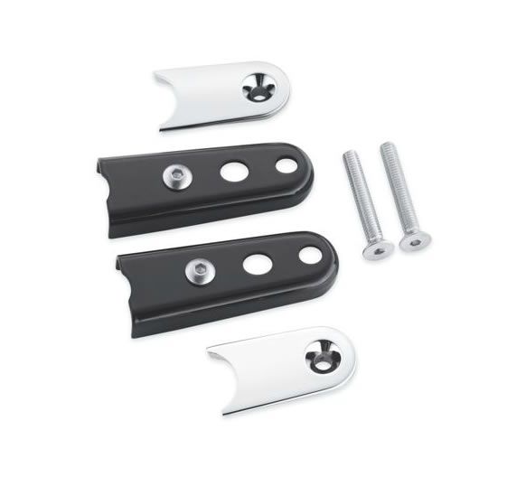 REAR TURN SIGNAL RELOCATION KIT BLACK LCS7336910 - LCS Motorparts