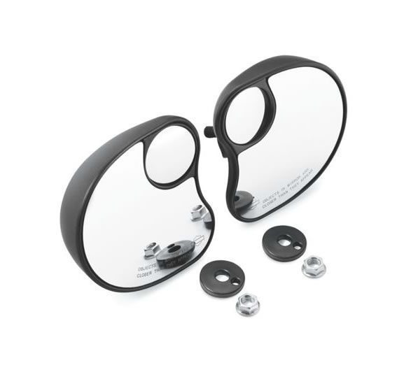 Split Vision Fairing Mount Mirrors LCS9208510 - LCS Motorparts